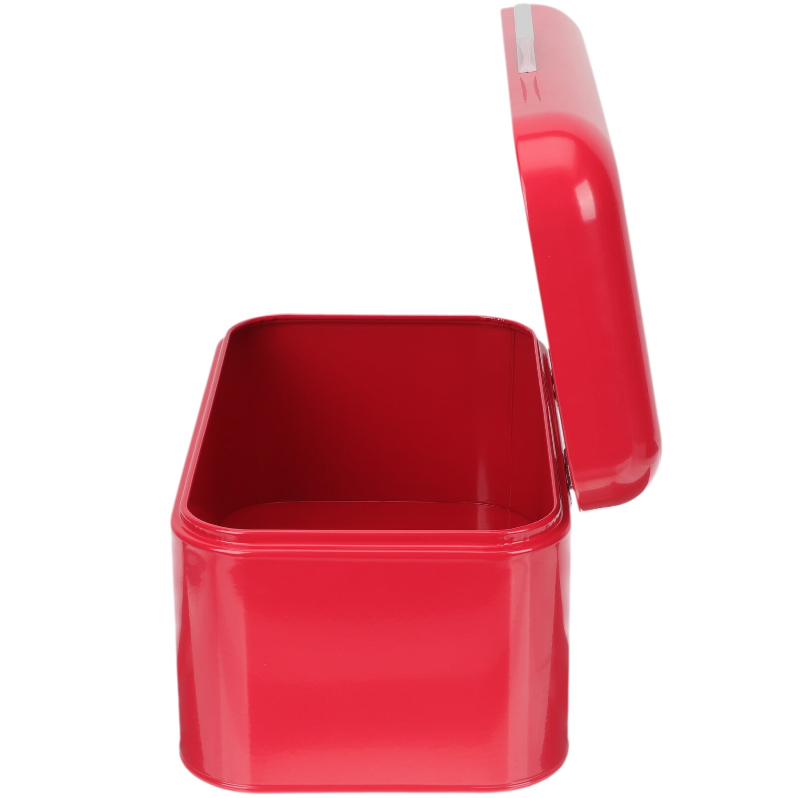 UPOUART 1Pack Iron Storage Box Red For Kitchen Countertop With ...