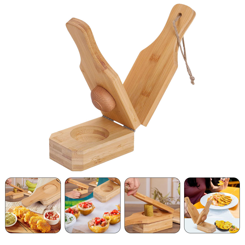 UPOUART 1Pack Plantain Press Tostone Smasher Tool Non Stick Surface For ...