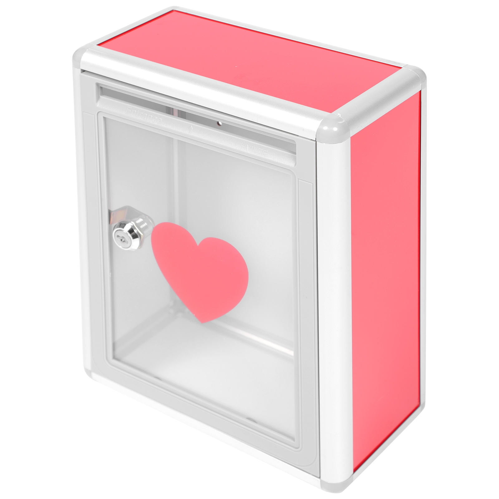 UPOUART 1Pack Transparent Design Donation Box for Customer Suggestions ...