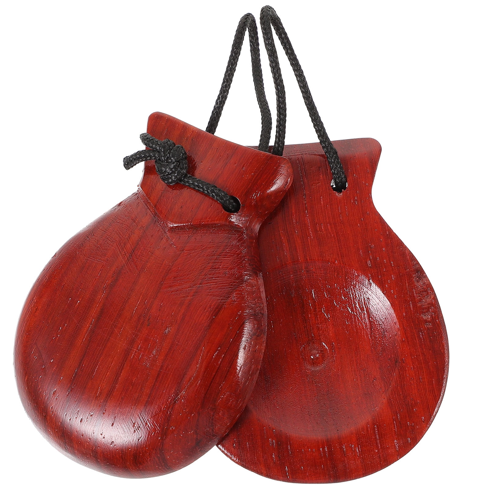 UPOUART 1Pack Wooden Castanet for Toddlers Rhythm Instruments Simple ...