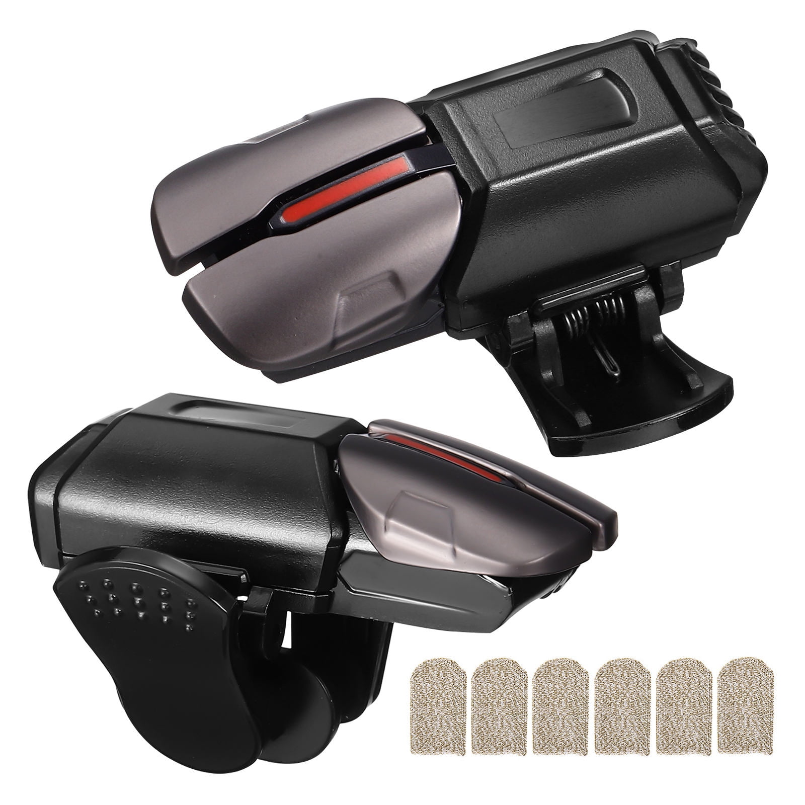 UPOUART 1Pair Mobile Game Finger Sleeves and Triggers with Ergonomic ...