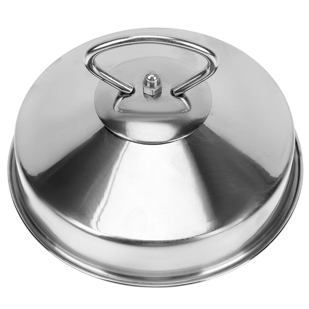 UPOUART Dome Shape Multipurpose Steamer Lid Stainless Steel Silver 1Pcs ...