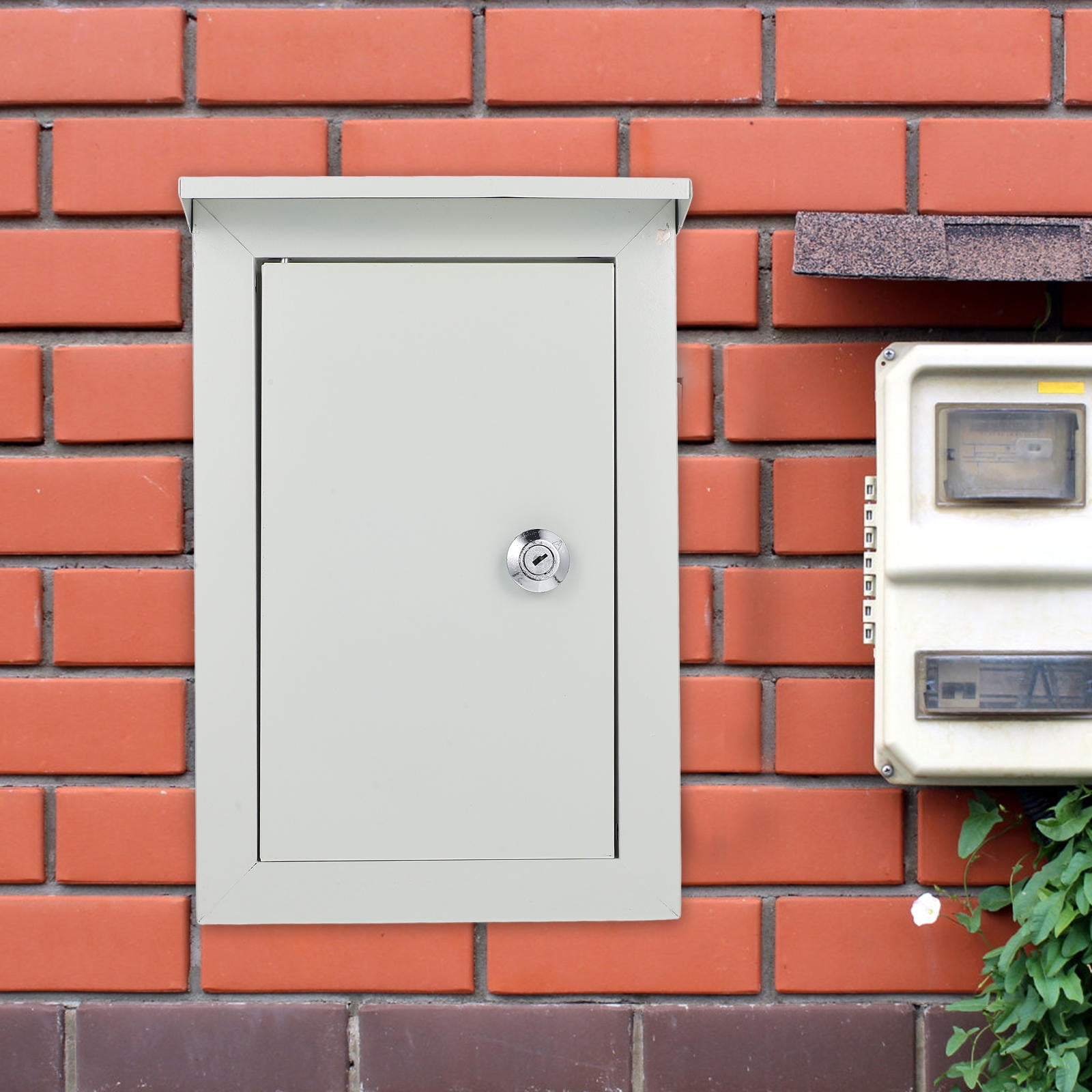 UPOUART Weatherproof Metal Electrical Box Outdoor Enclosure with Cable ...