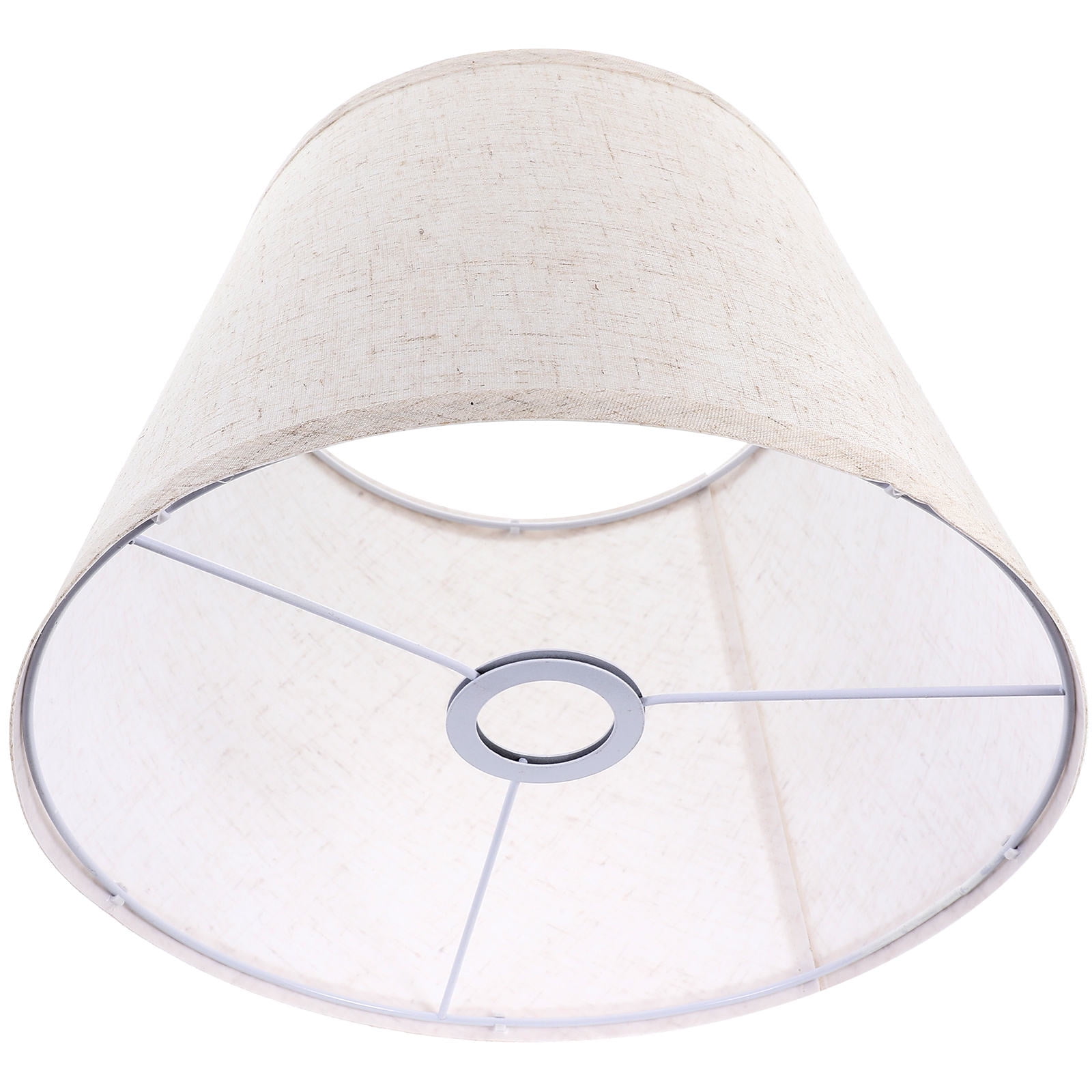 UPOUART 1Pcs Lamp Shades for Table Lamps in Beige Linen with Metal ...
