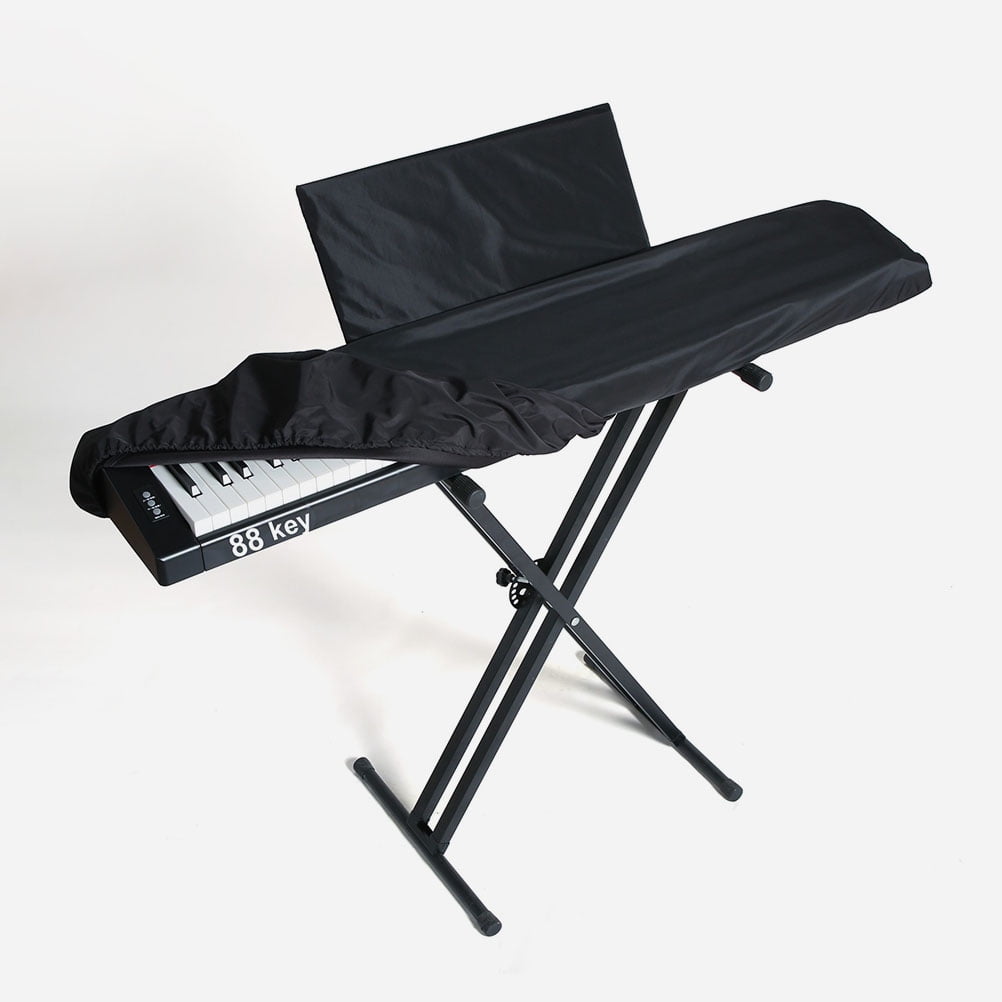 UPOUART 1Set Black Composite Cloth Keyboard Dust Cover for 88- Pianos ...