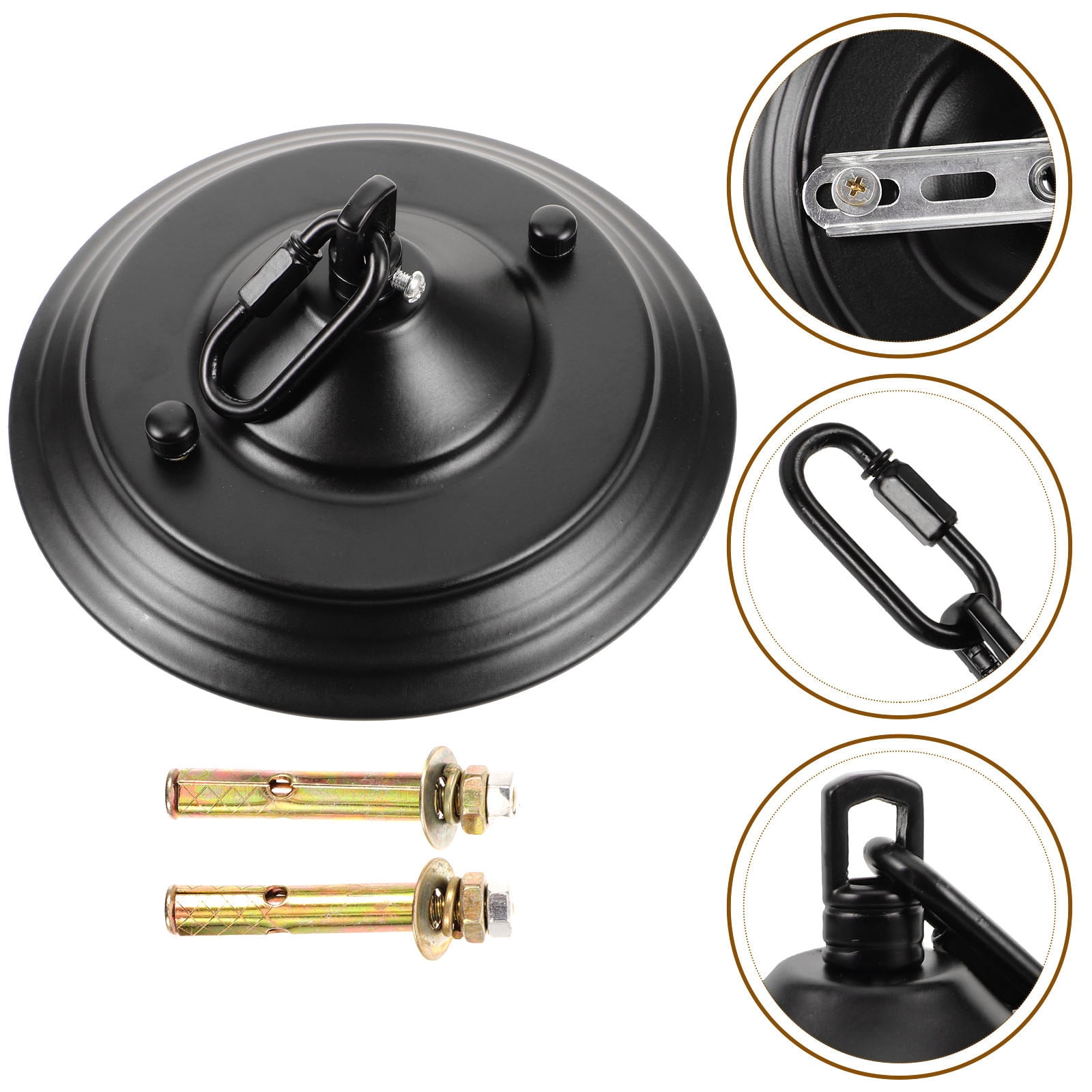 UPOUART 1Set Classic Metal Ceiling Light Holder Parts for Ceiling Light ...