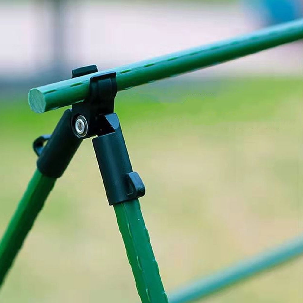 UPOUART 1Set Garden Stakes with Shading Net Rod Clip and Flower Rattan ...