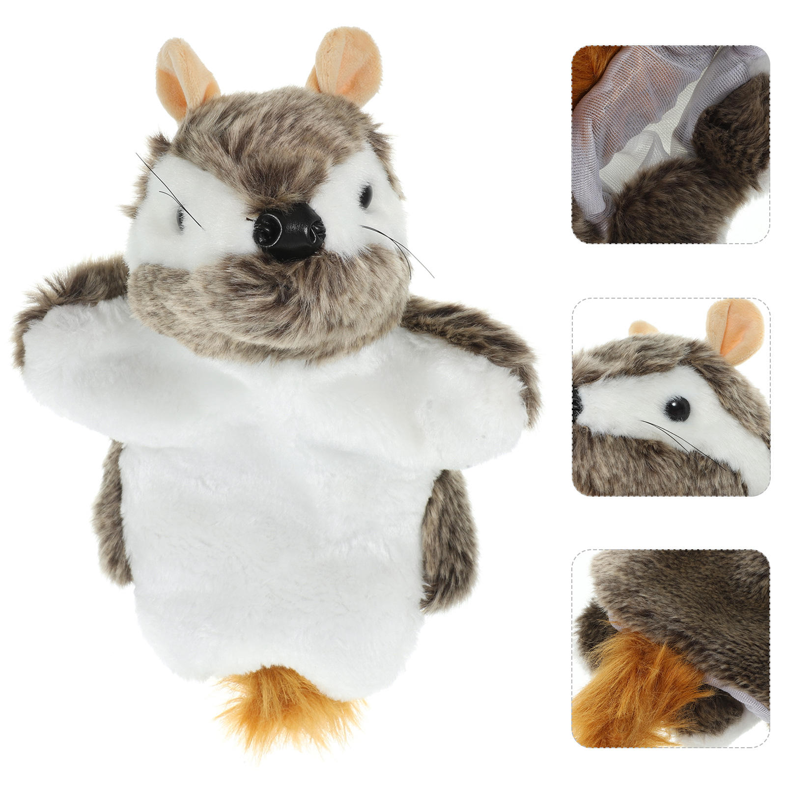 UPOUART Plush Animal Hand Puppet Comfortable Hand Puppet for ...