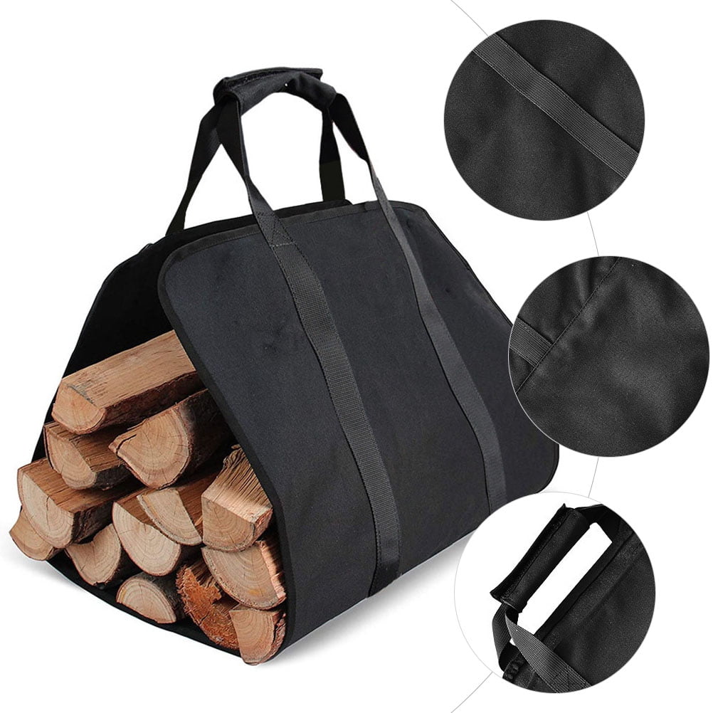 UPOUART 1Set Rectangular Firewood Bag for Organized and Portable Wood ...