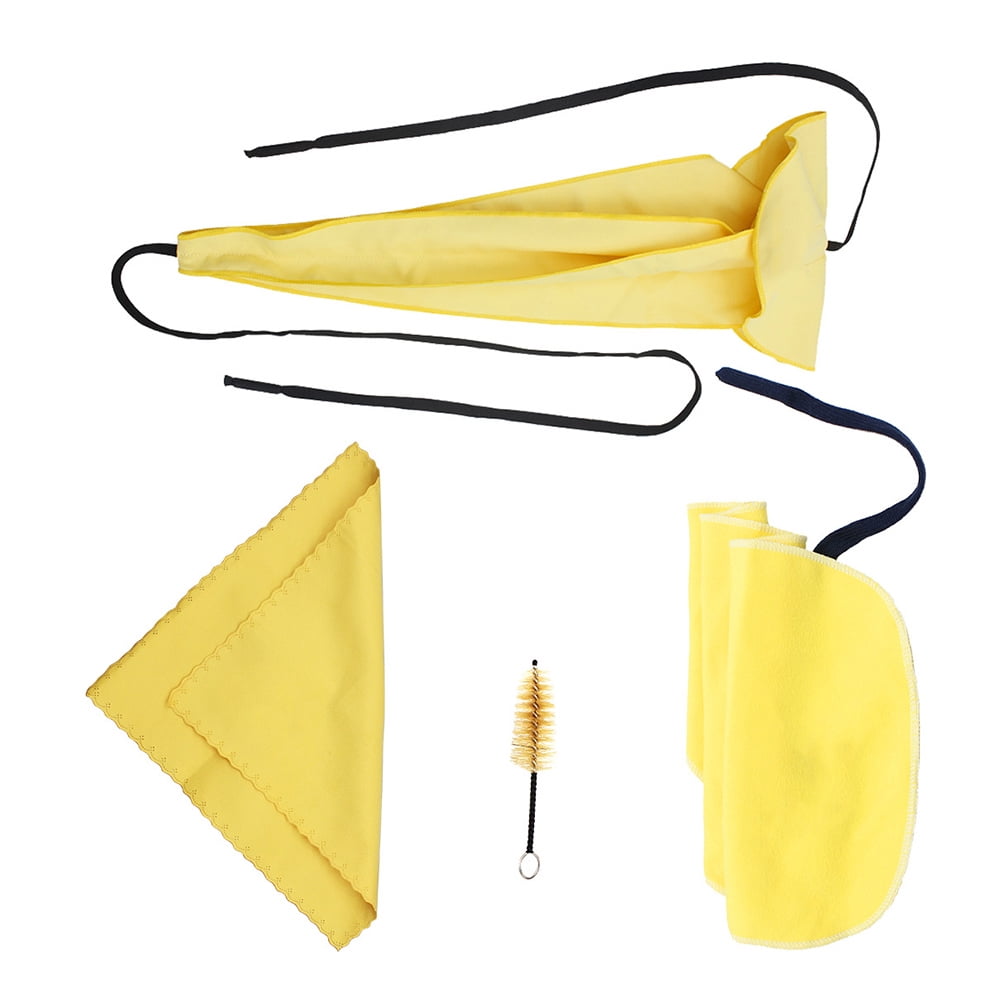 UPOUART Saxophone Care Kit Yellow Microfiber Cloth for Musical ...