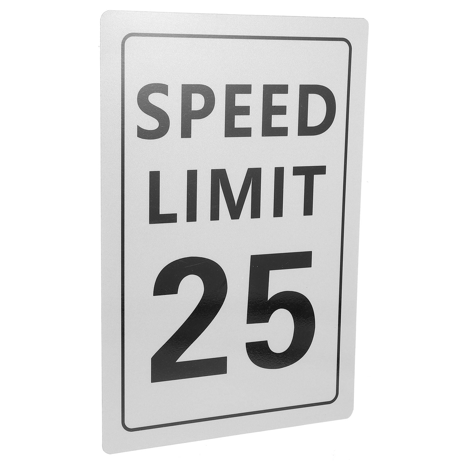 UPOUART Road Signs Speed Limited Symbol Sign Metal 1Pack - Walmart.com