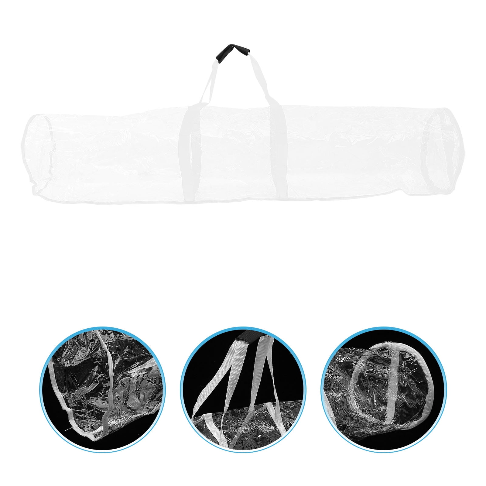 UPOUART 1Set Wrapping Paper Bag Wrapping Paper Storage Containers PVC ...
