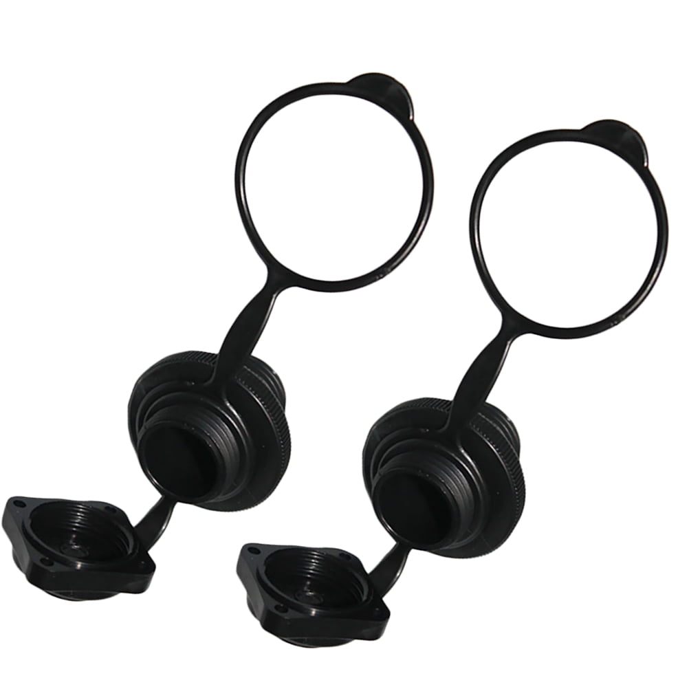 UPOUART 2 PCS Air Mattress Plug Replacement Black PVC for Camping Trips ...