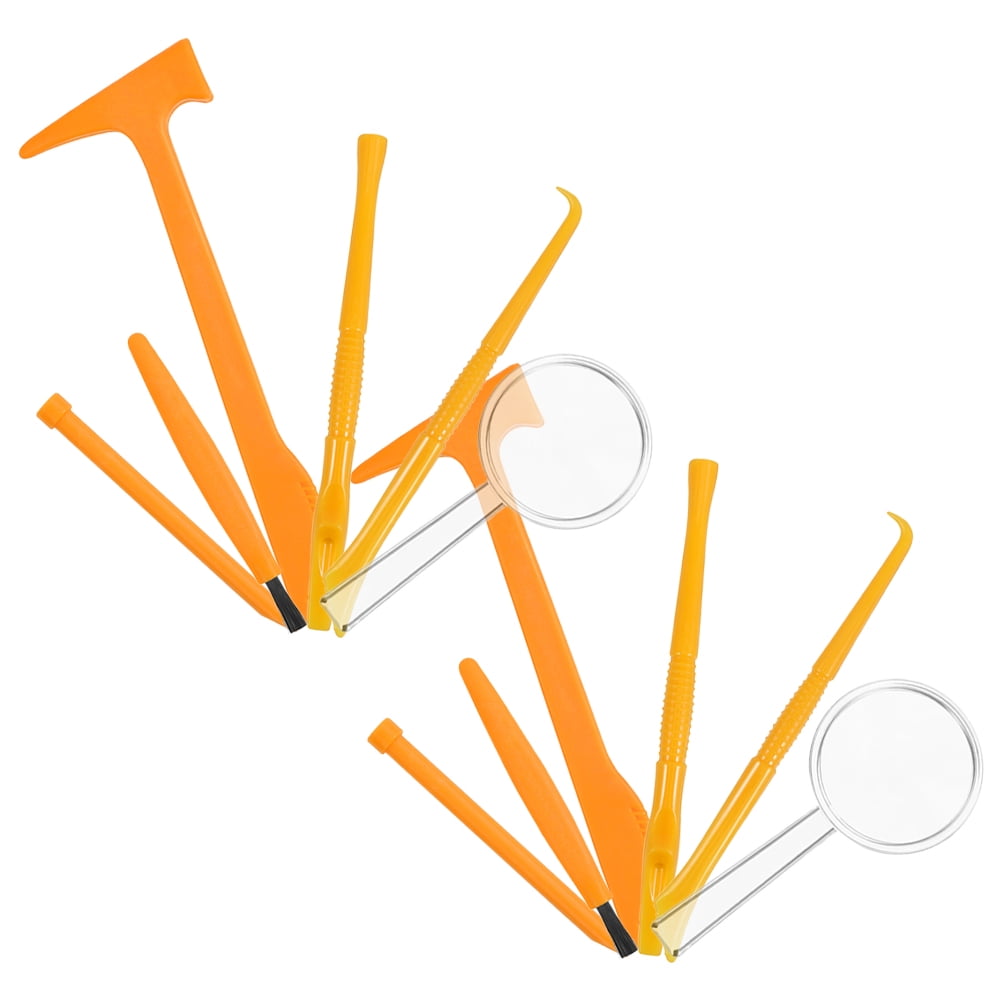 UPOUART Kids Pretend Play Tool Kit Plastic Digging Tools 2 Sets ...