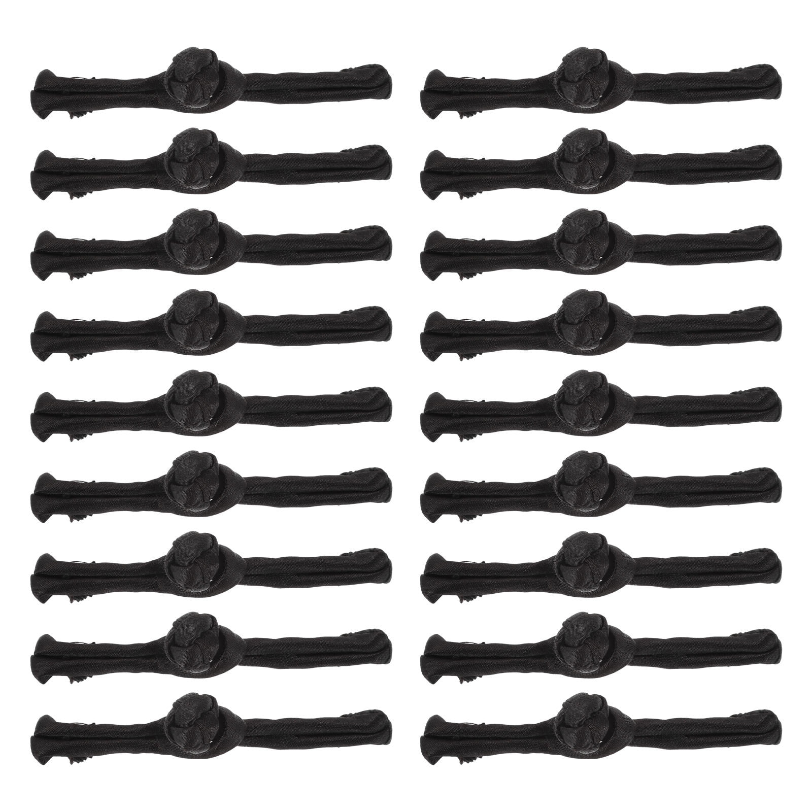 UPOUART Suit Decor Cheongsam Buttons Cheongsam Closure Fastener Black ...