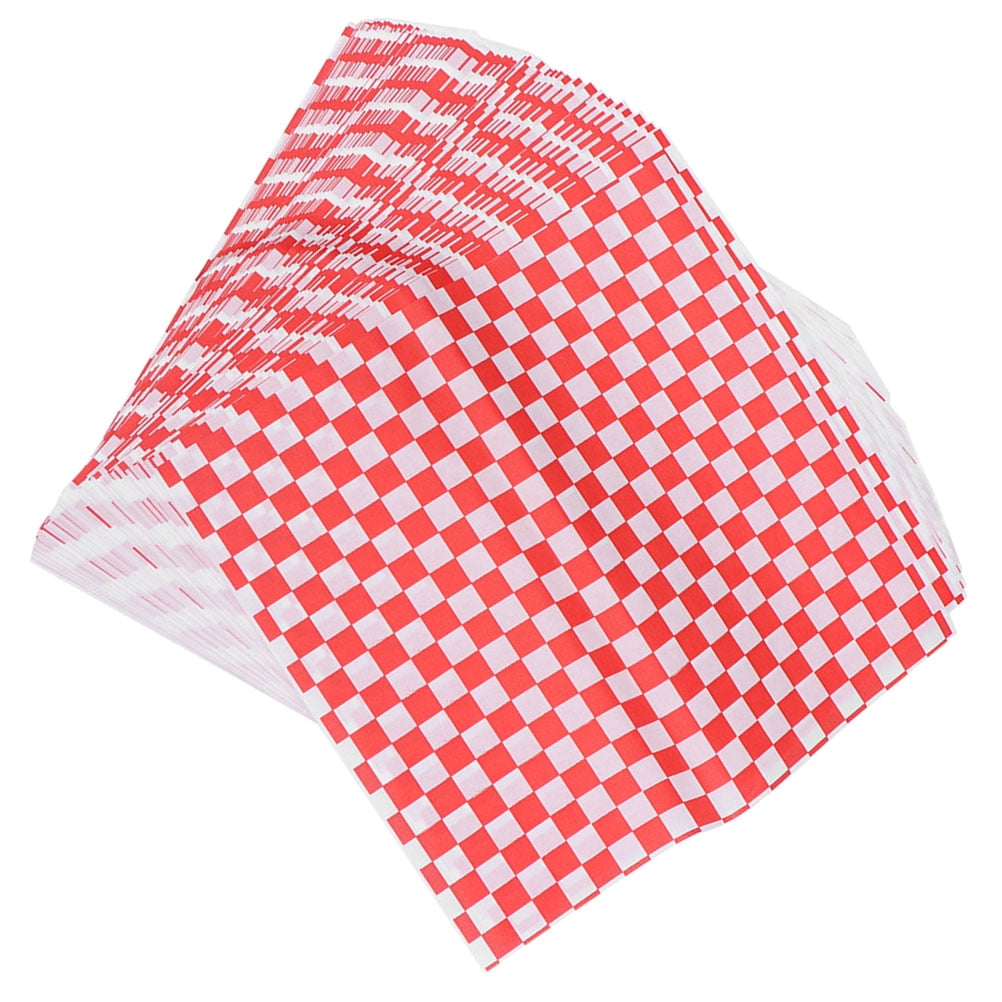 UPOUART 200 Sheets Greaseproof Burger Paper Food Paper Liners for Candy ...