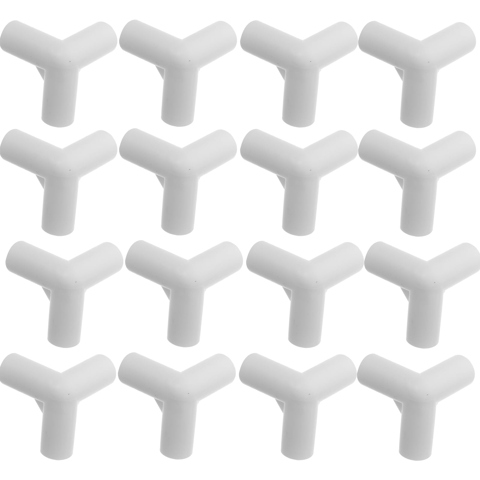 UPOUART 20Pcs Canopy Tent Fittings with Plastic Tee Connectors for ...