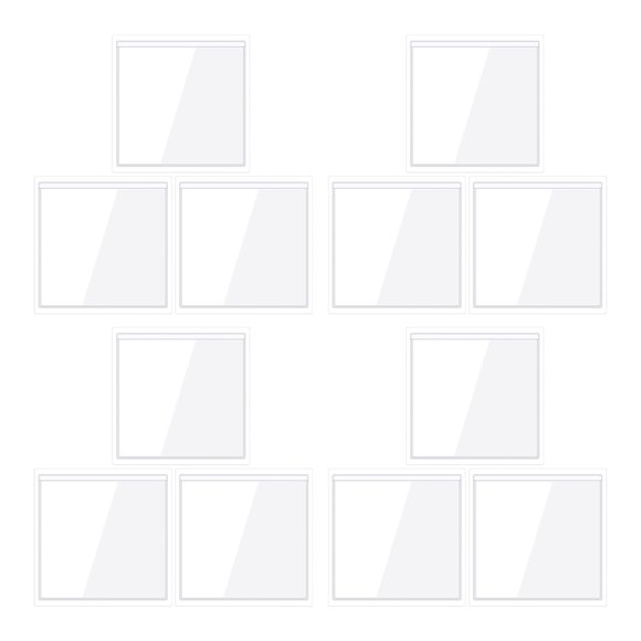 Clear Adhesive Pockets