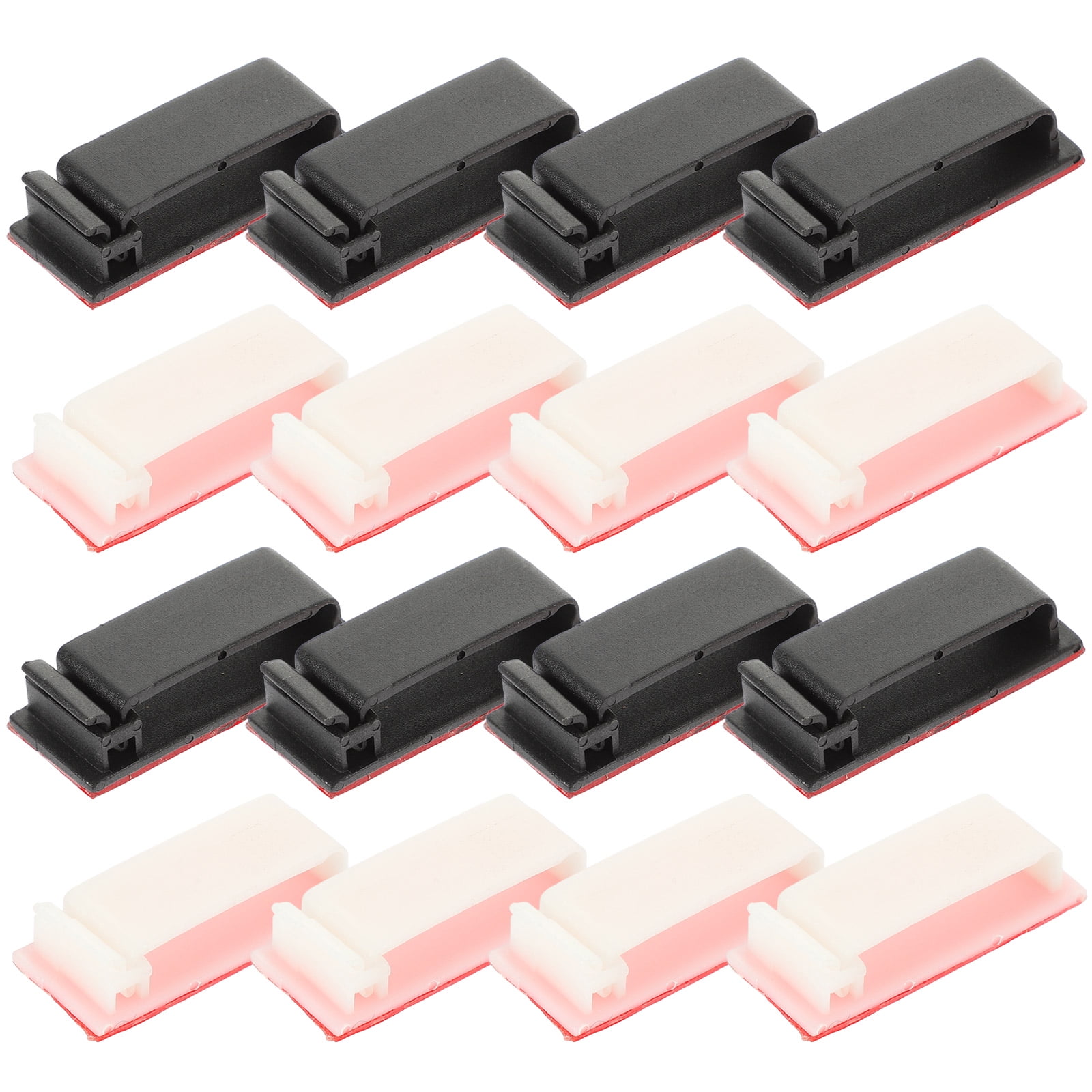 UPOUART 20Pcs Cord Clips for Wire Organizer Clip Desk Cable Management ...