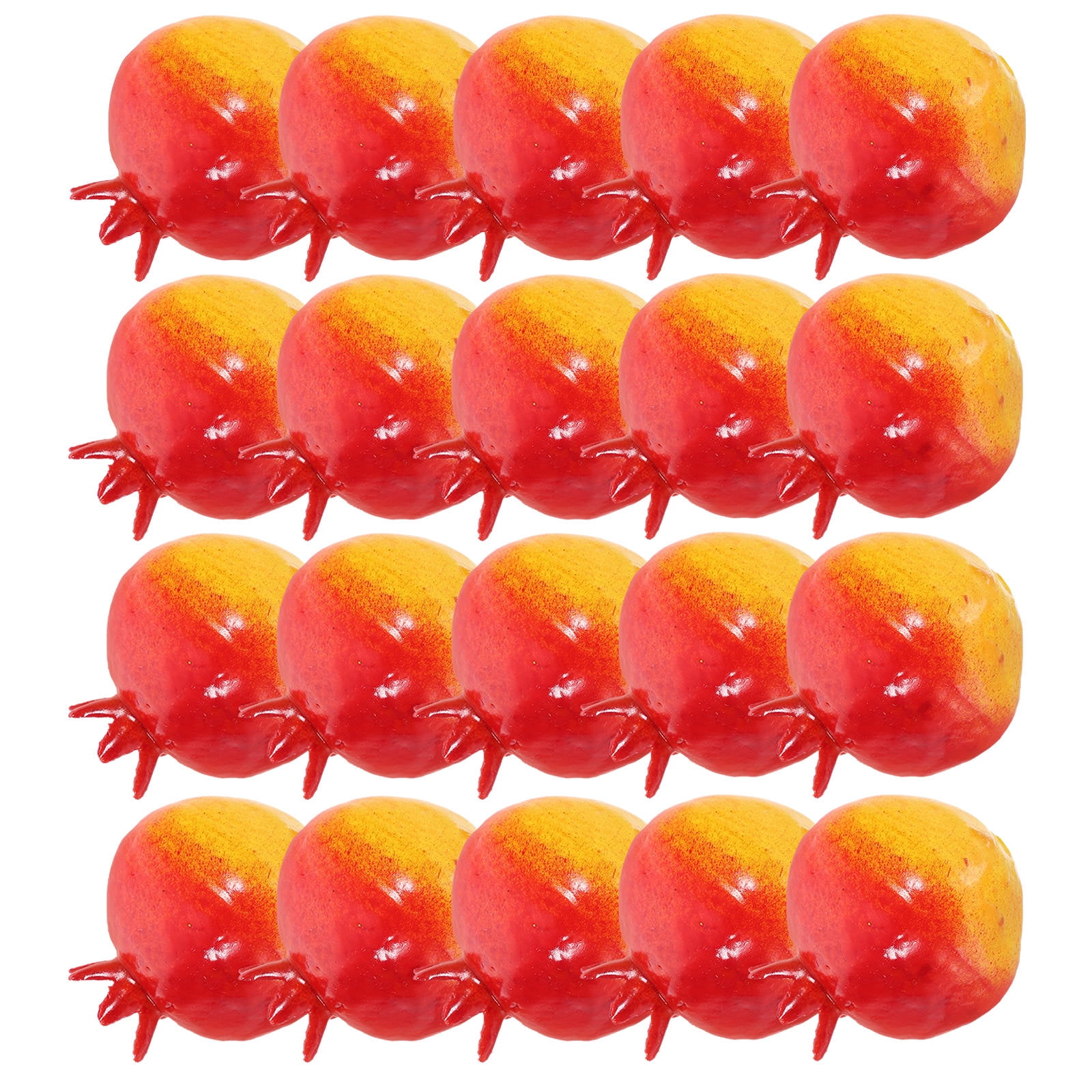 UPOUART 20Pcs False Fruit Decor Shape for Kindergarten Education ...