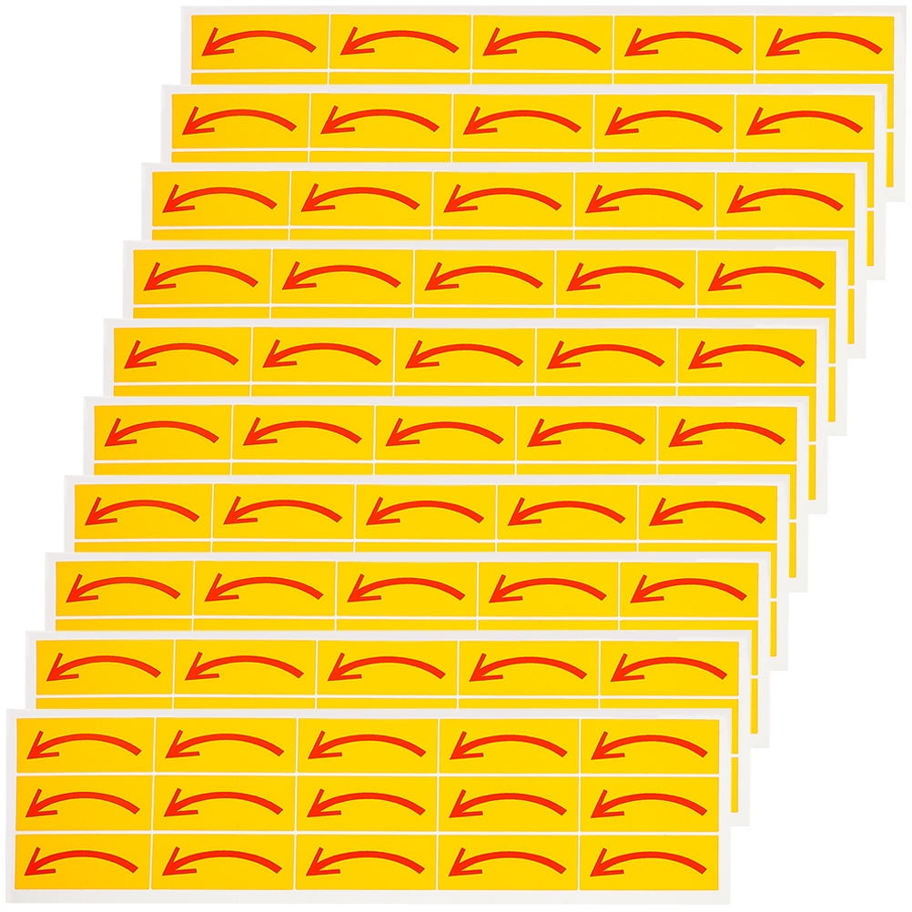 UPOUART 20Pcs Floor Marking Stickers for Office and School Safety ...