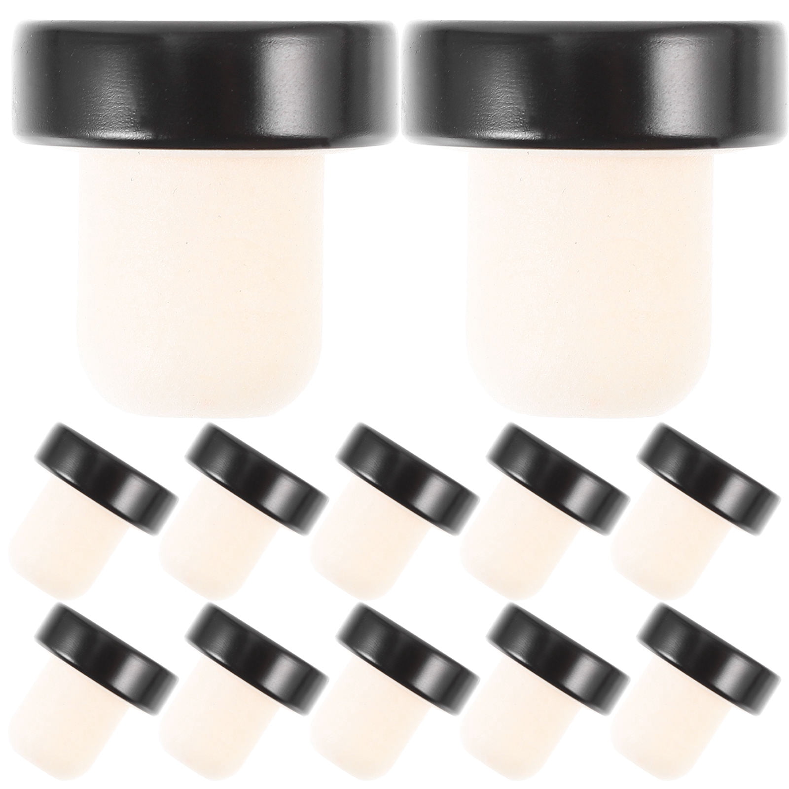 UPOUART Sealing Bottle Plug T-Shaped Stopper Plugs Multi 20Pcs 1.1In ...