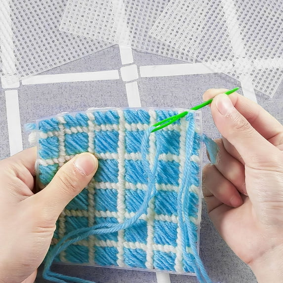 UPOUART 20Pcs Thin Plastic Mesh Sheets for Clear Precise Stitches and ...