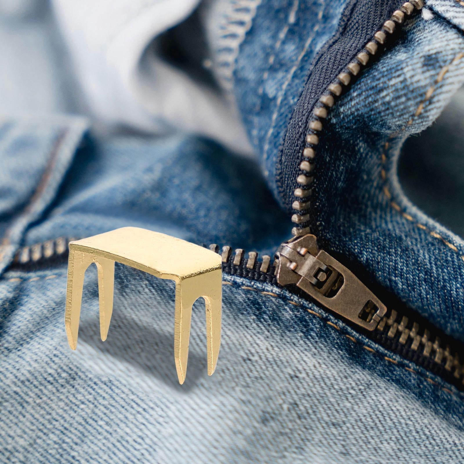 UPOUART 20Pcs Zipper Repair Kit Zipper Stoppers Copper for Fixing ...