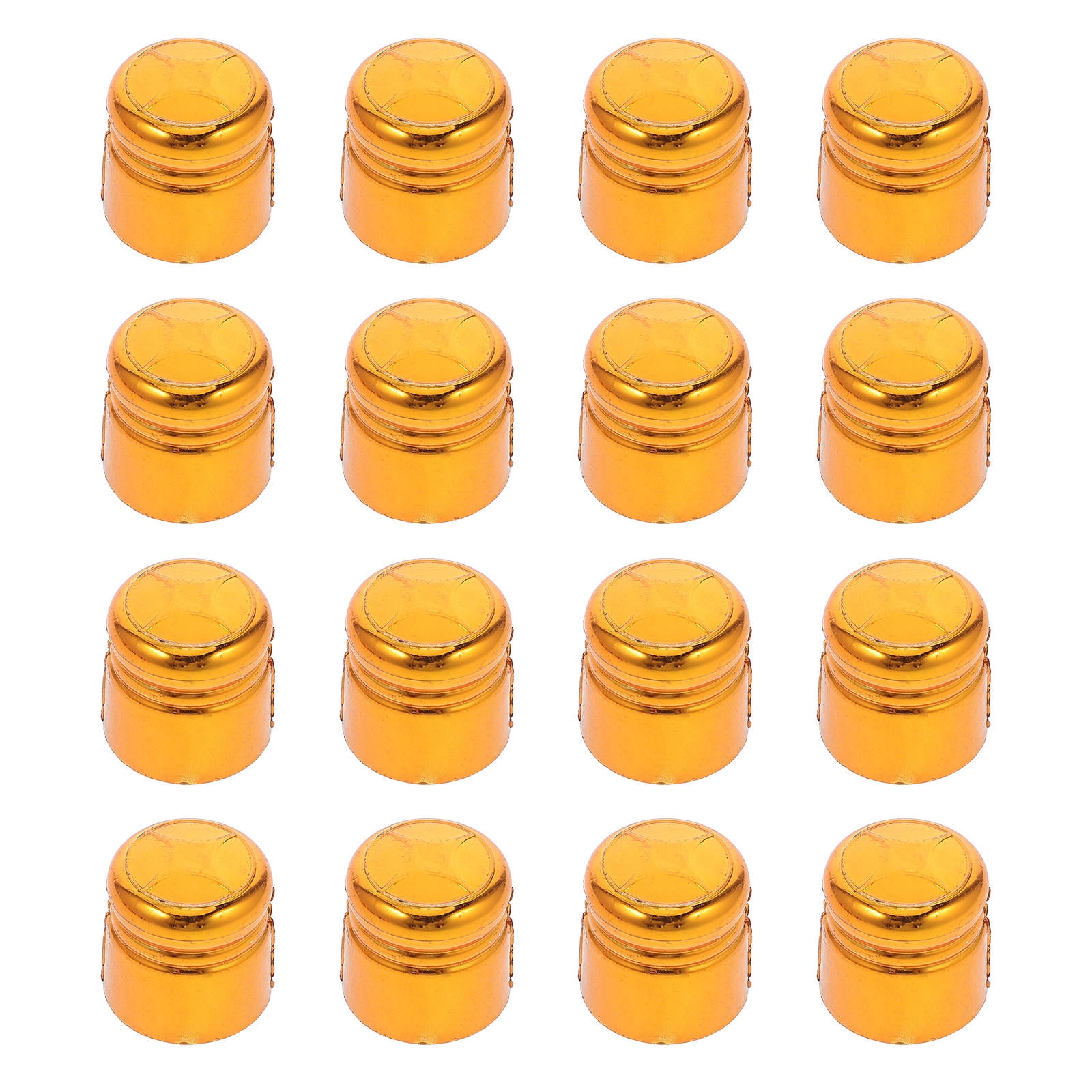 UPOUART 20pcs Flagpole Toppers Flagpole Ornament Topper Golden PP ...