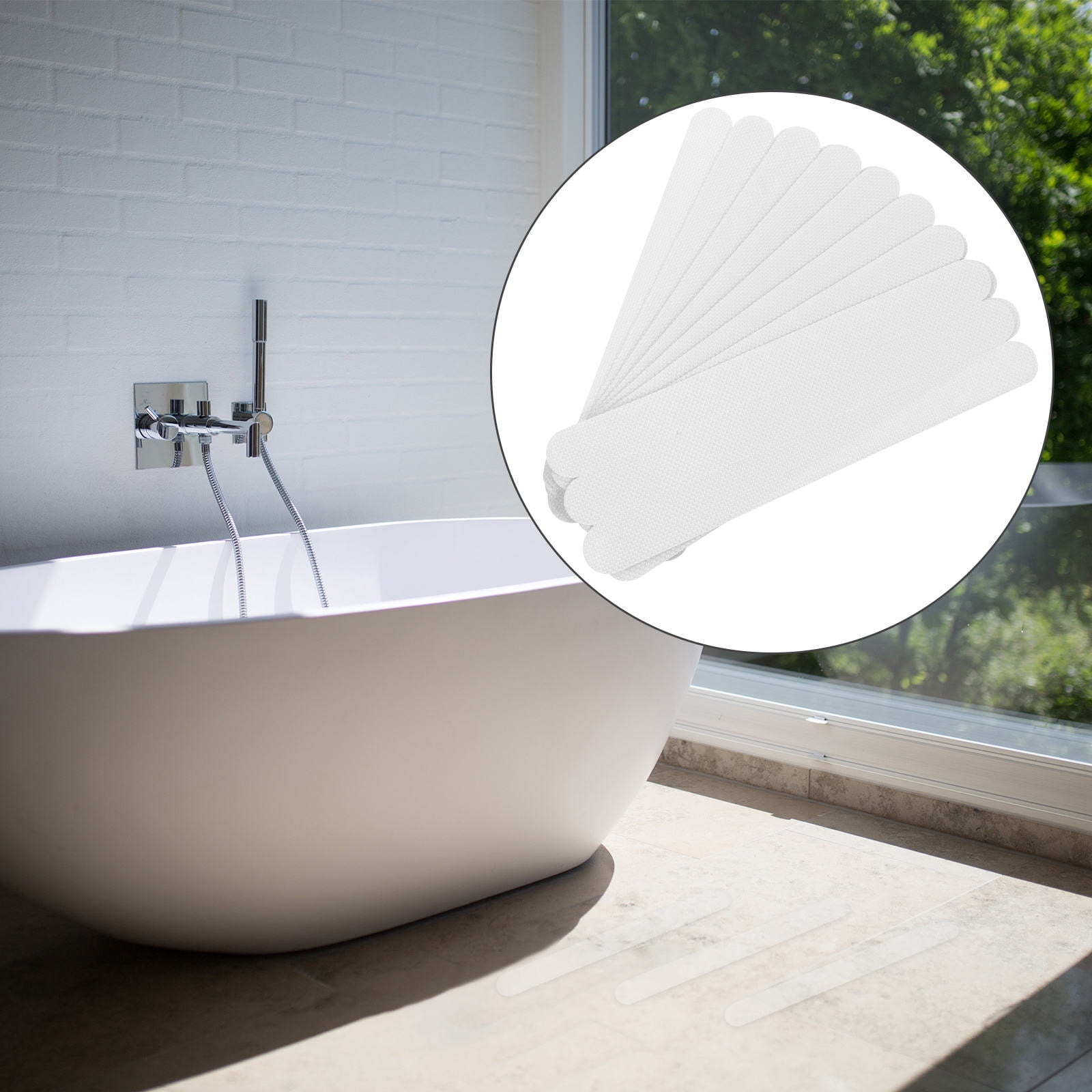 UPOUART 24Set Bathtub Duct Tape Waterproof Clear Tape Shower For ...