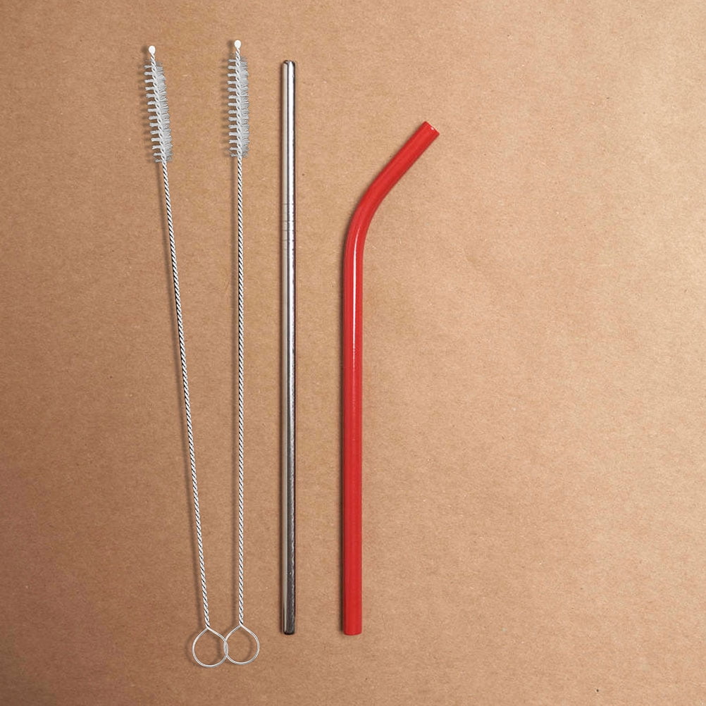 UPOUART Stainless Steel Hanging Design Brushes 25Pcs 6.9x0.4x0.4in ...