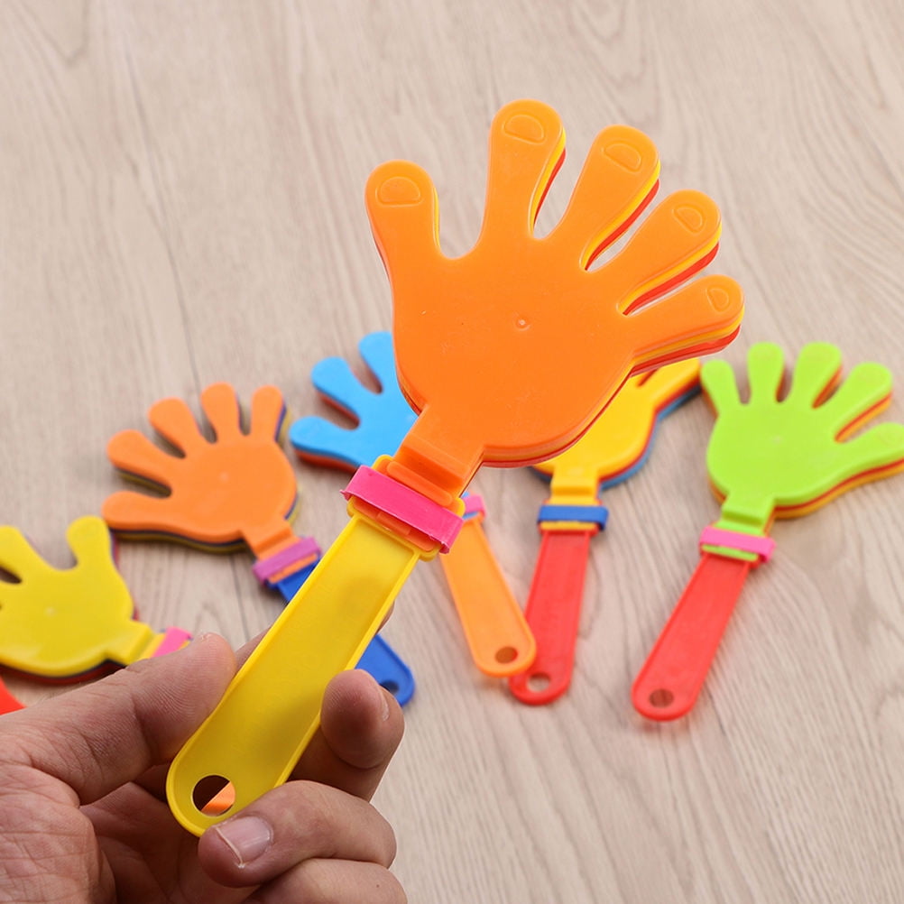 UPOUART 25Pcs Party Hand Clappers Plastic Noise Makers for Festival ...