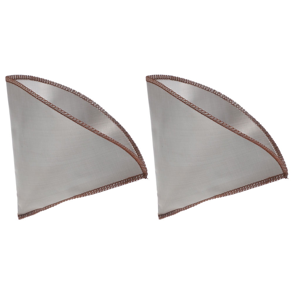 UPOUART 2Pcs Conical Coffee Filter Mesh Assorted Color 18X13.6cm ...