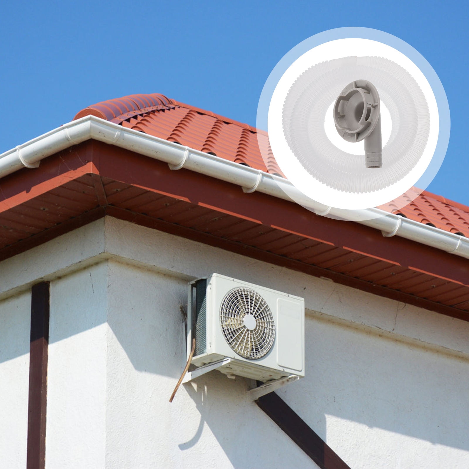 UPOUART Window Ac Drain Hose Connector Kit Assorted Color for Ac 1Set ...