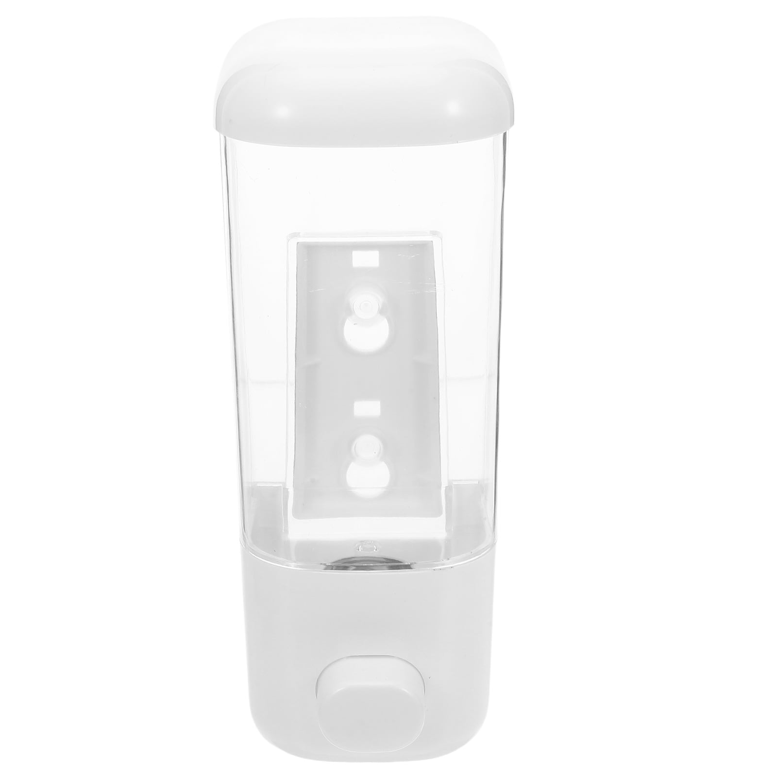 UPOUART 2Pcs Hanging Soap Dispenser White Plastic Manual Wall Mount for ...