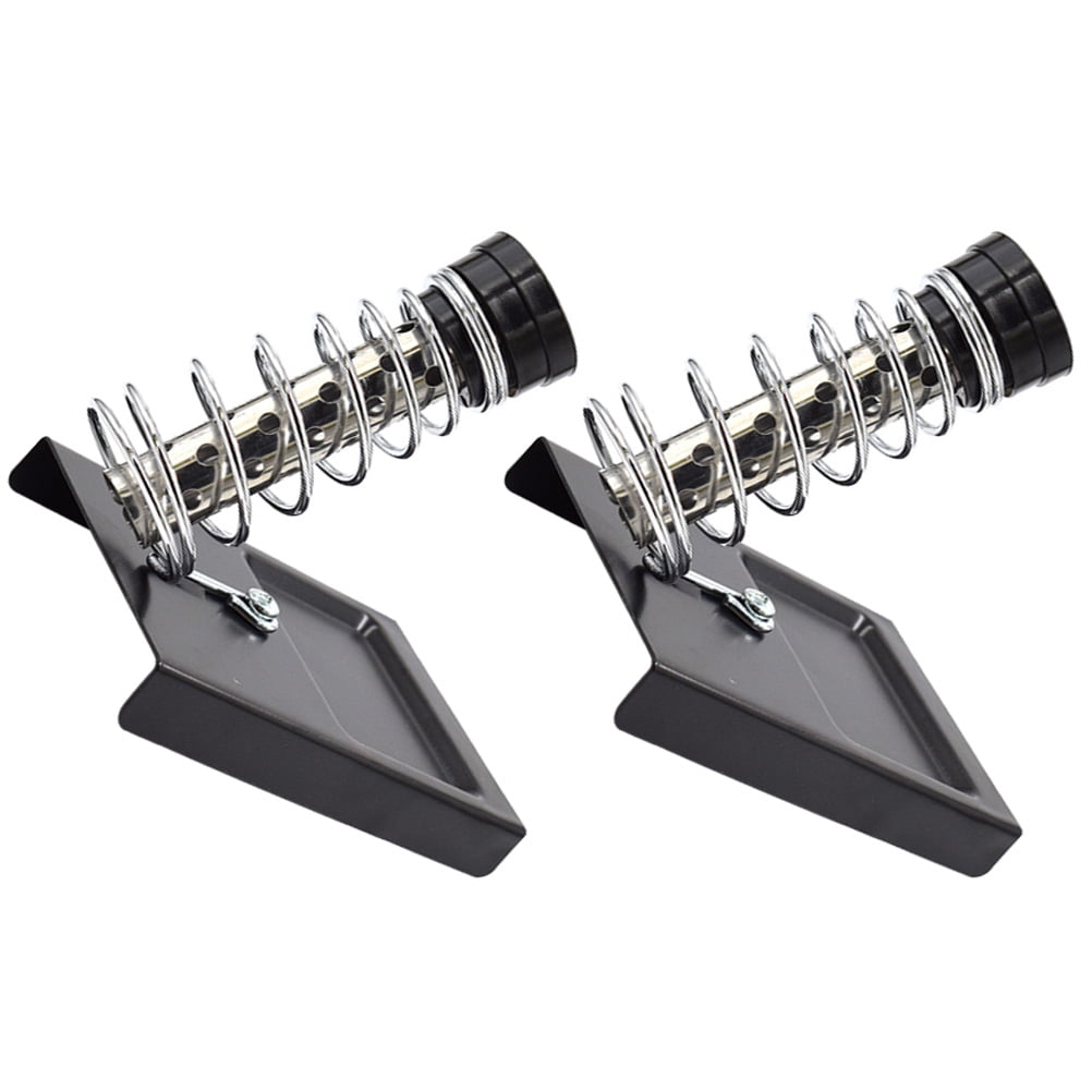 UPOUART 2Pcs Metal Soldering Iron Stand with Dual Tubes and Spring ...