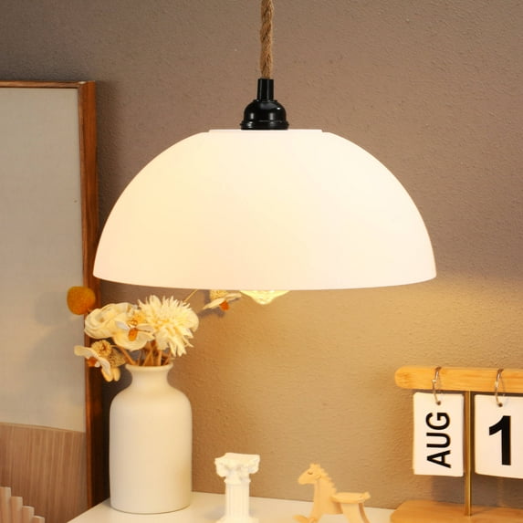 UPOUART 2Pcs Multipurpose Plastic Lamp Shade White Simple Style for ...