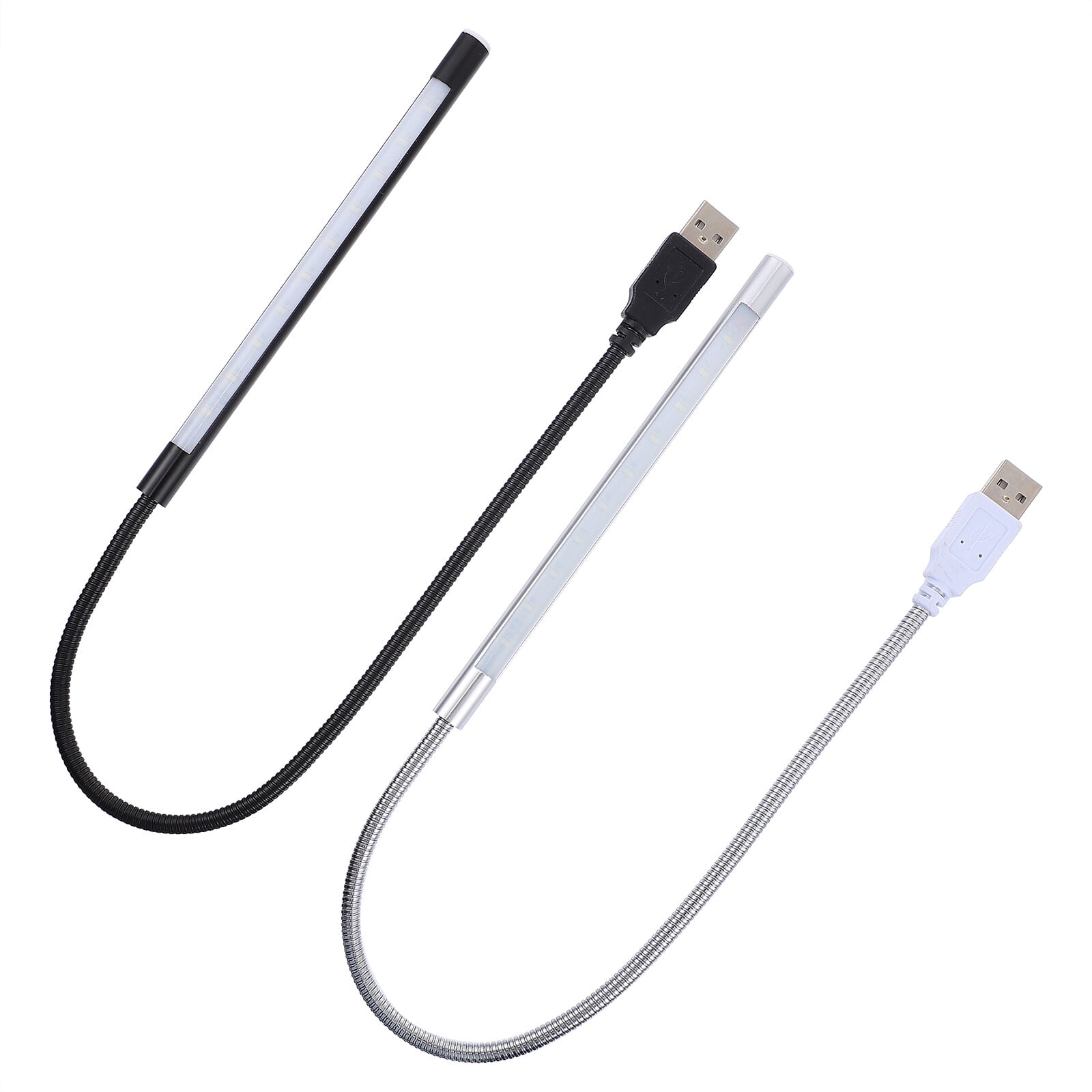 UPOUART 2Set Dimmable Touch Switch USB Night Light Gooseneck LED ...