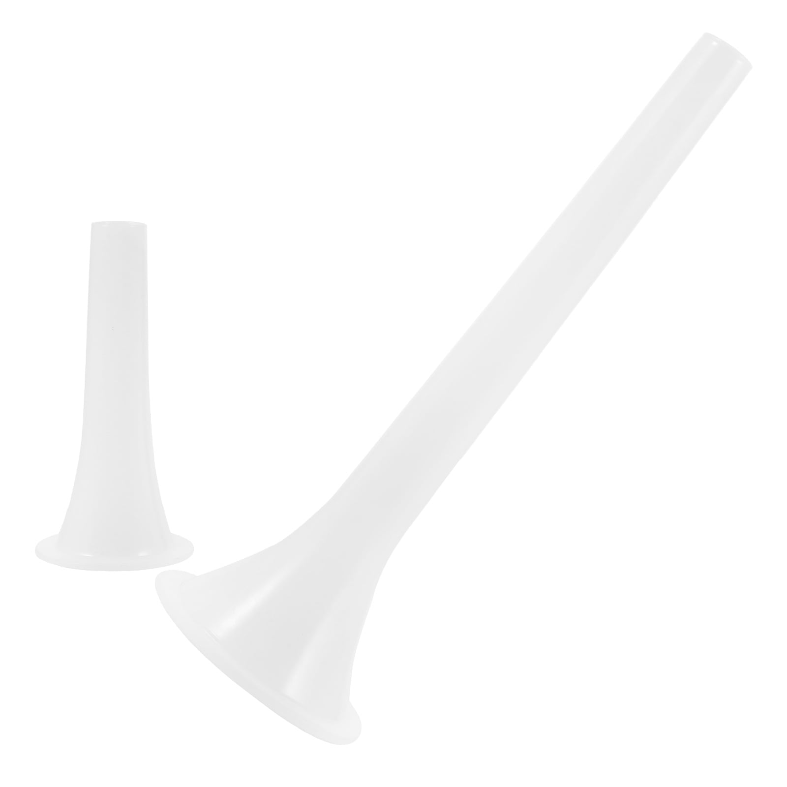 UPOUART 2Pcs White Plastic Sausage Stuffer Funnels for Manual Sausage ...