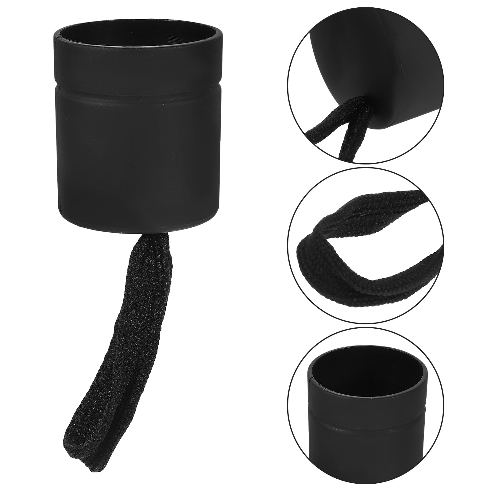 UPOUART 2Set Replaceable Foldable Umbrella Handle Black Plastic for ...