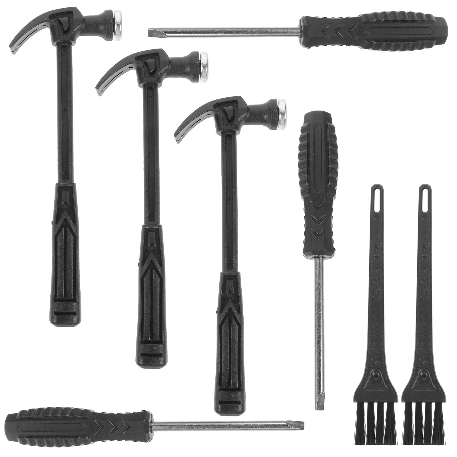 UPOUART 3Sets Plastic Digging Tool Set Hammer Chisel Brush for ...