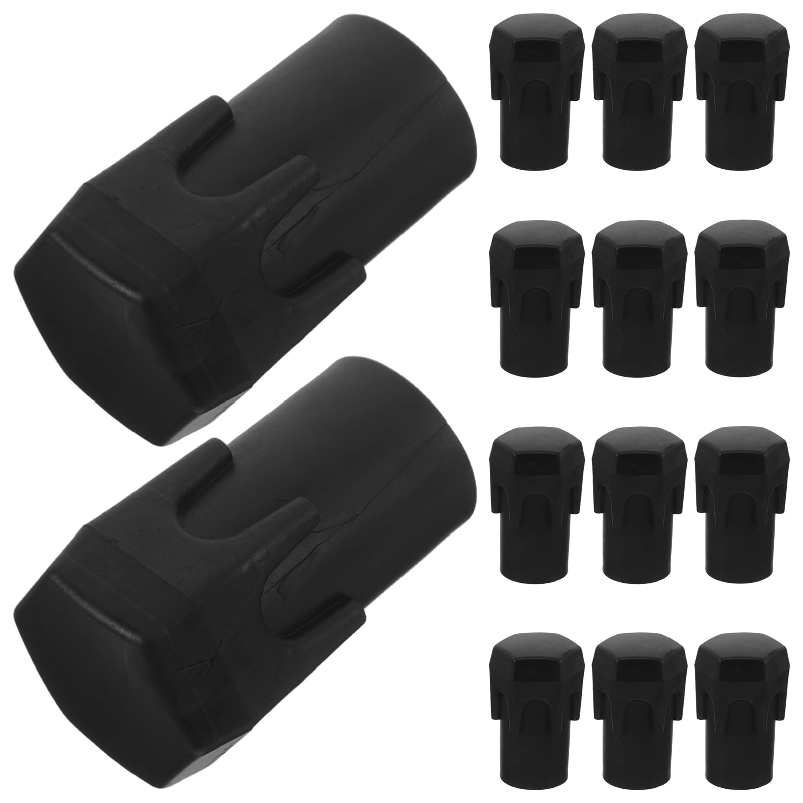 UPOUART 30Pcs Black Rubber Foot Peg Protector Replacement Footrest ...