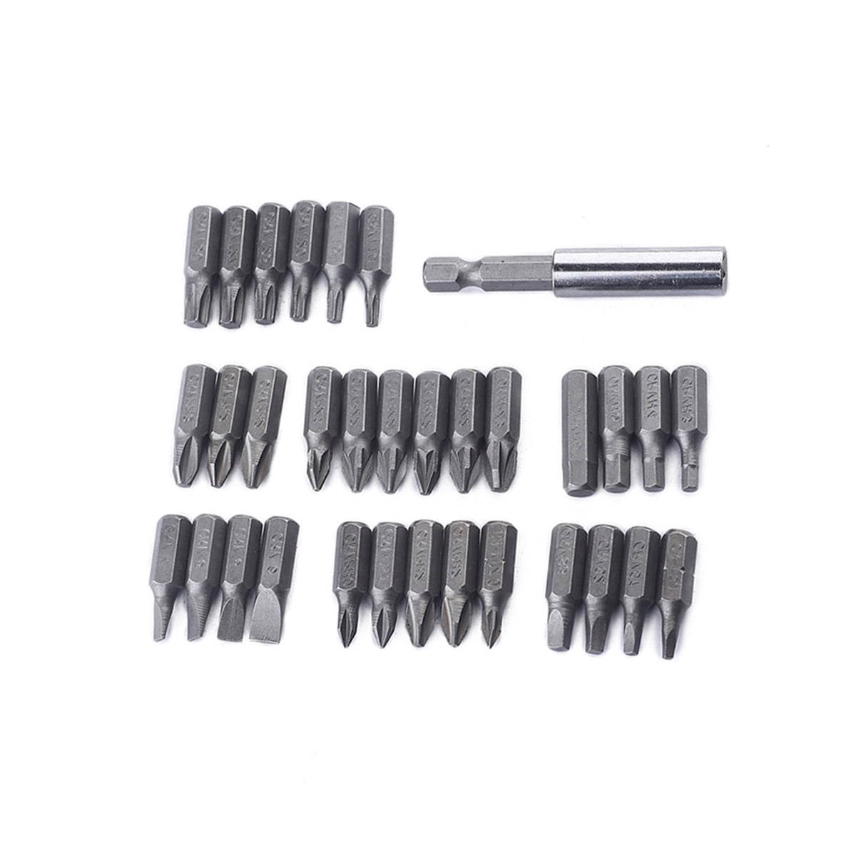 UPOUART 33Pcs Star Screwdriver Extension Bits Set with Compact Pocket ...