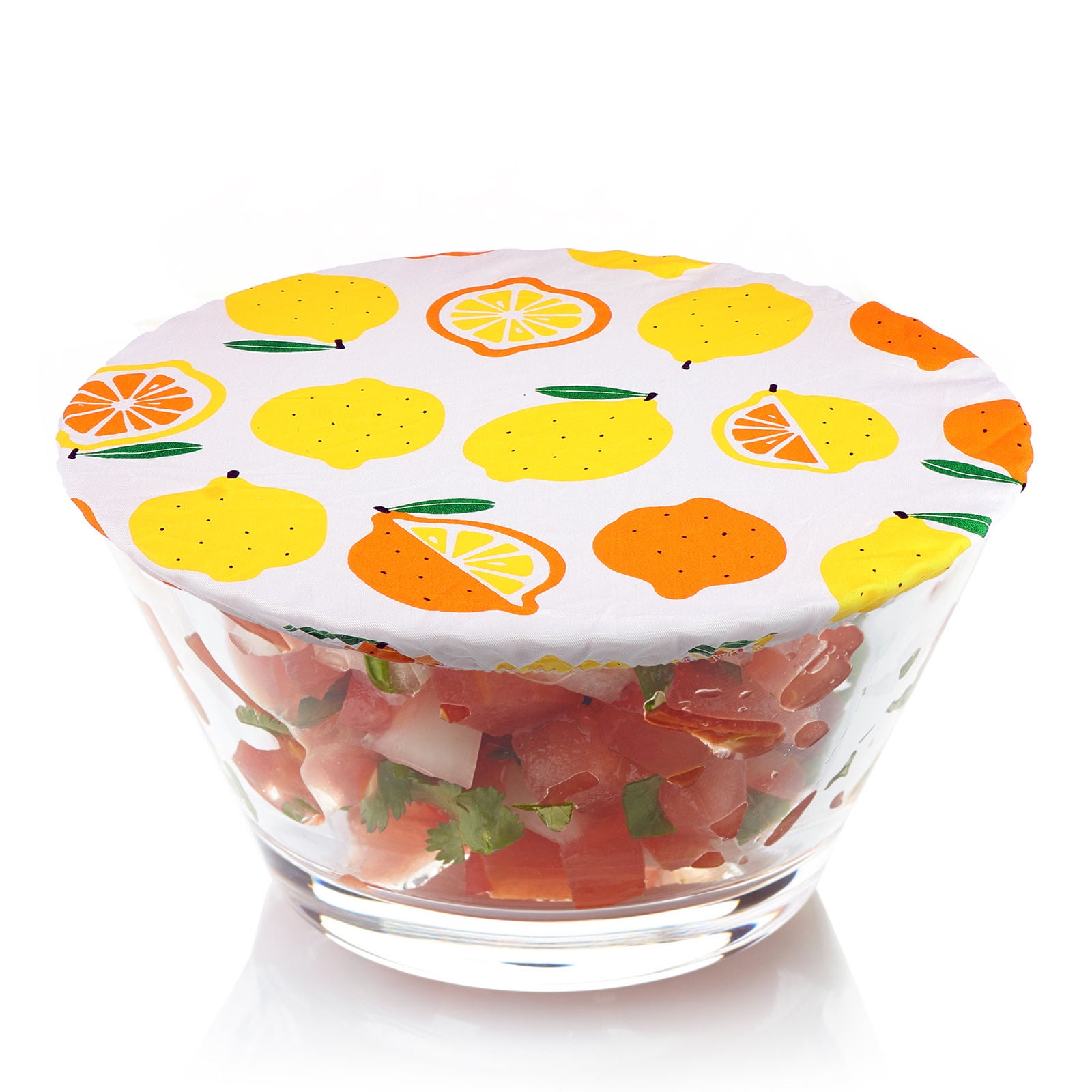 UPOUART 3Pcs Round Reusable Cotton Bowl Covers for Food Containers and ...