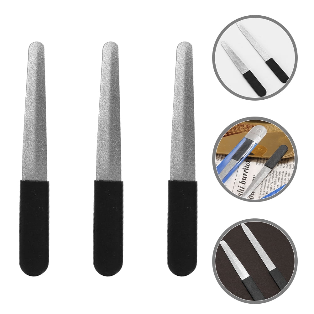 UPOUART 3Set Nail Files for Fingernails and Toenails 10.2x1.3cm Multi ...