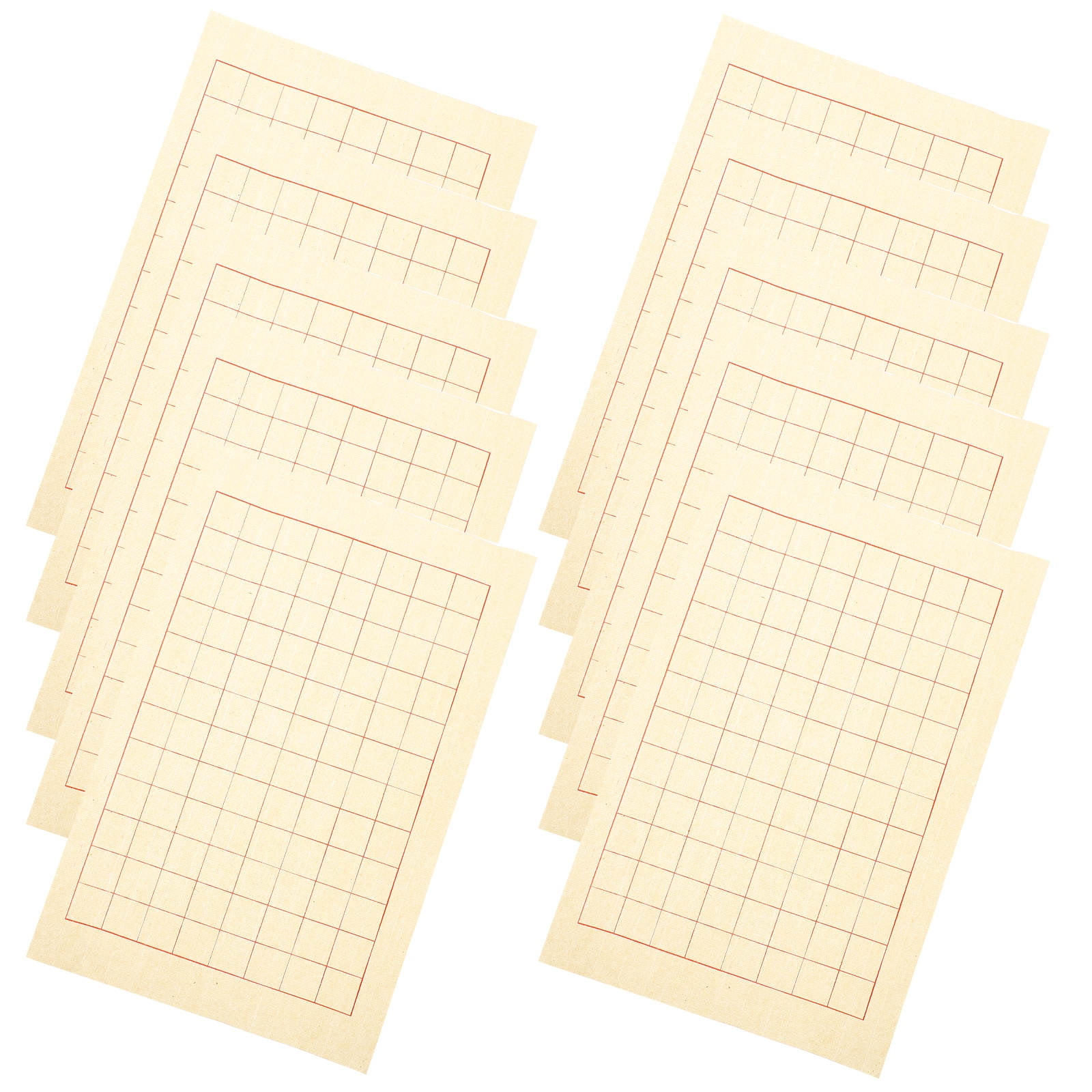 UPOUART 40 Sheets Calligraphy Paper for Chinese Calligraphy Practice ...