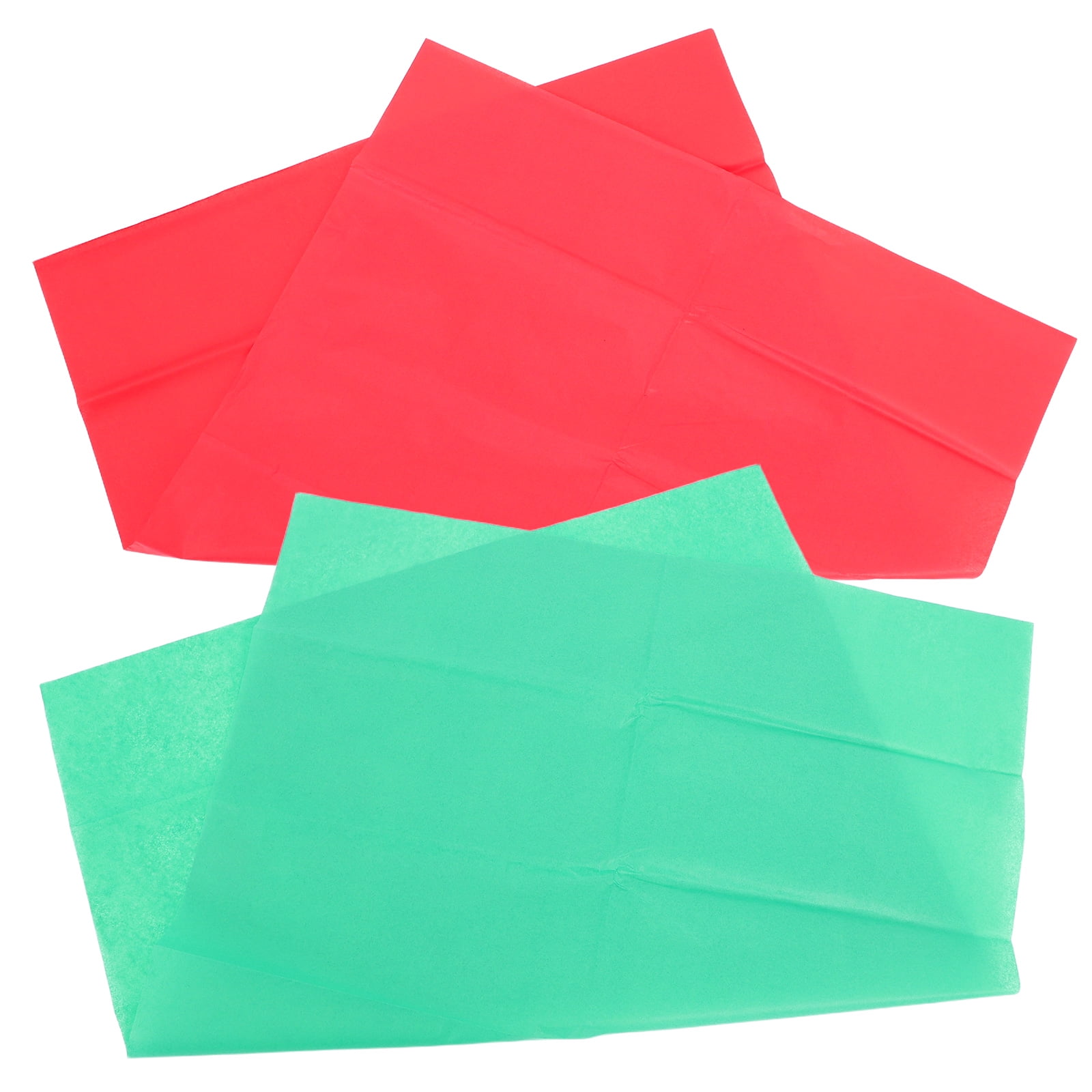 UPOUART 40Pcs Green Crepe Paper Tissue Sheets Assorted Color Easy Fold ...