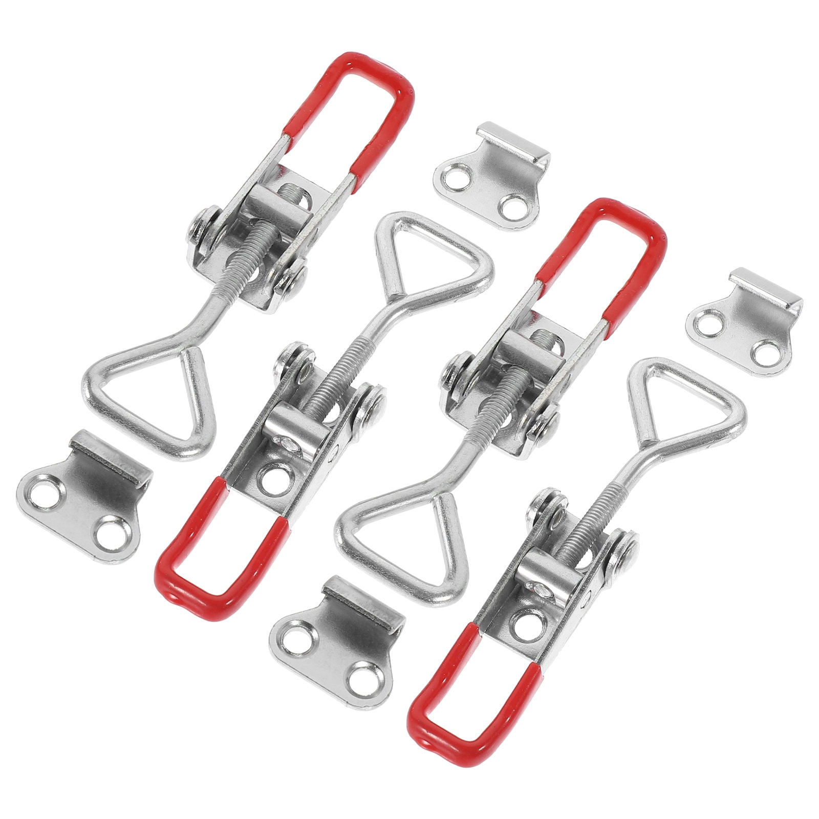 UPOUART 4Pcs Heavy Duty Toggle Clamp Latch Adjustable Metal Cabinet ...