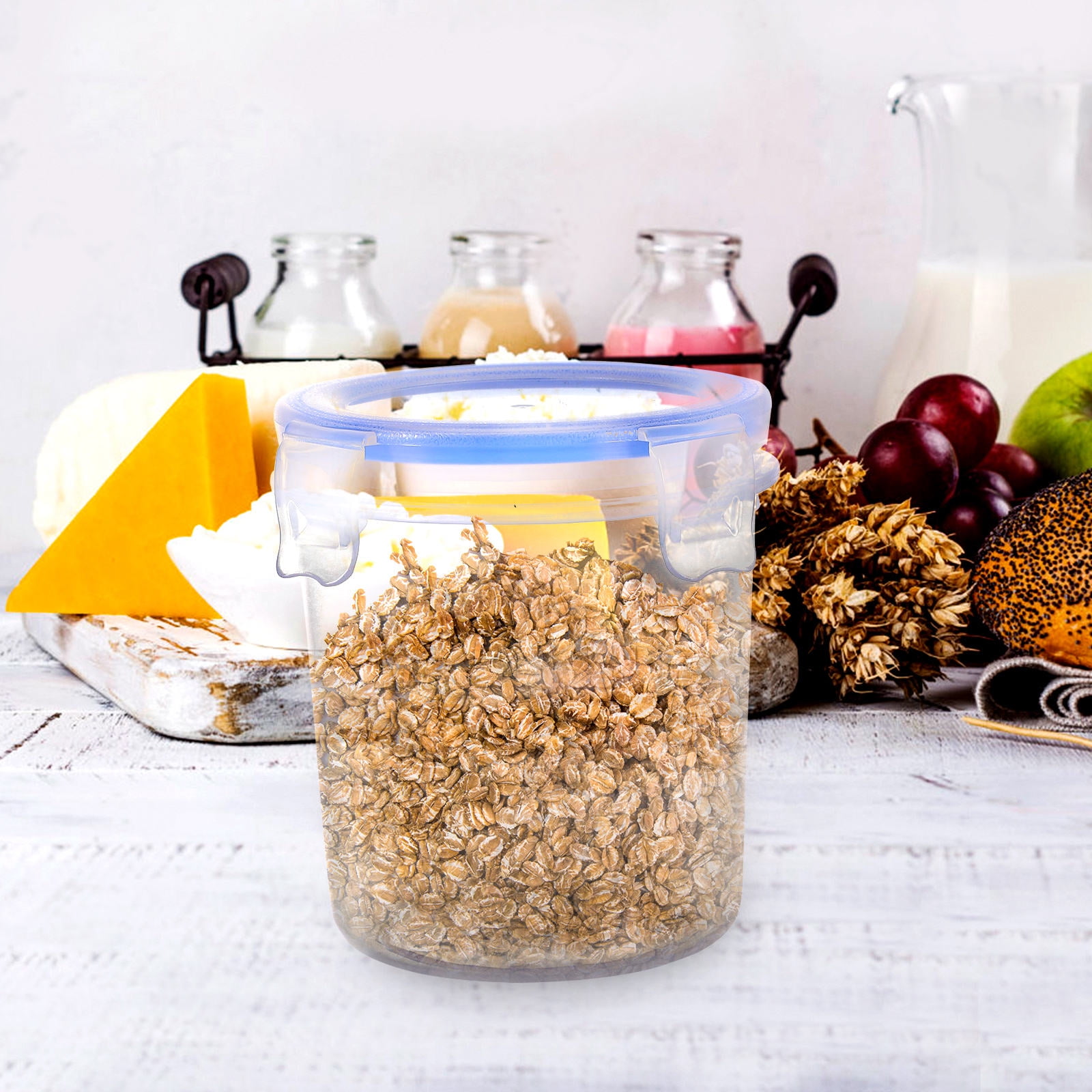 UPOUART 4pcs Dustproof Sealed Storage Containers for Food Preservation ...