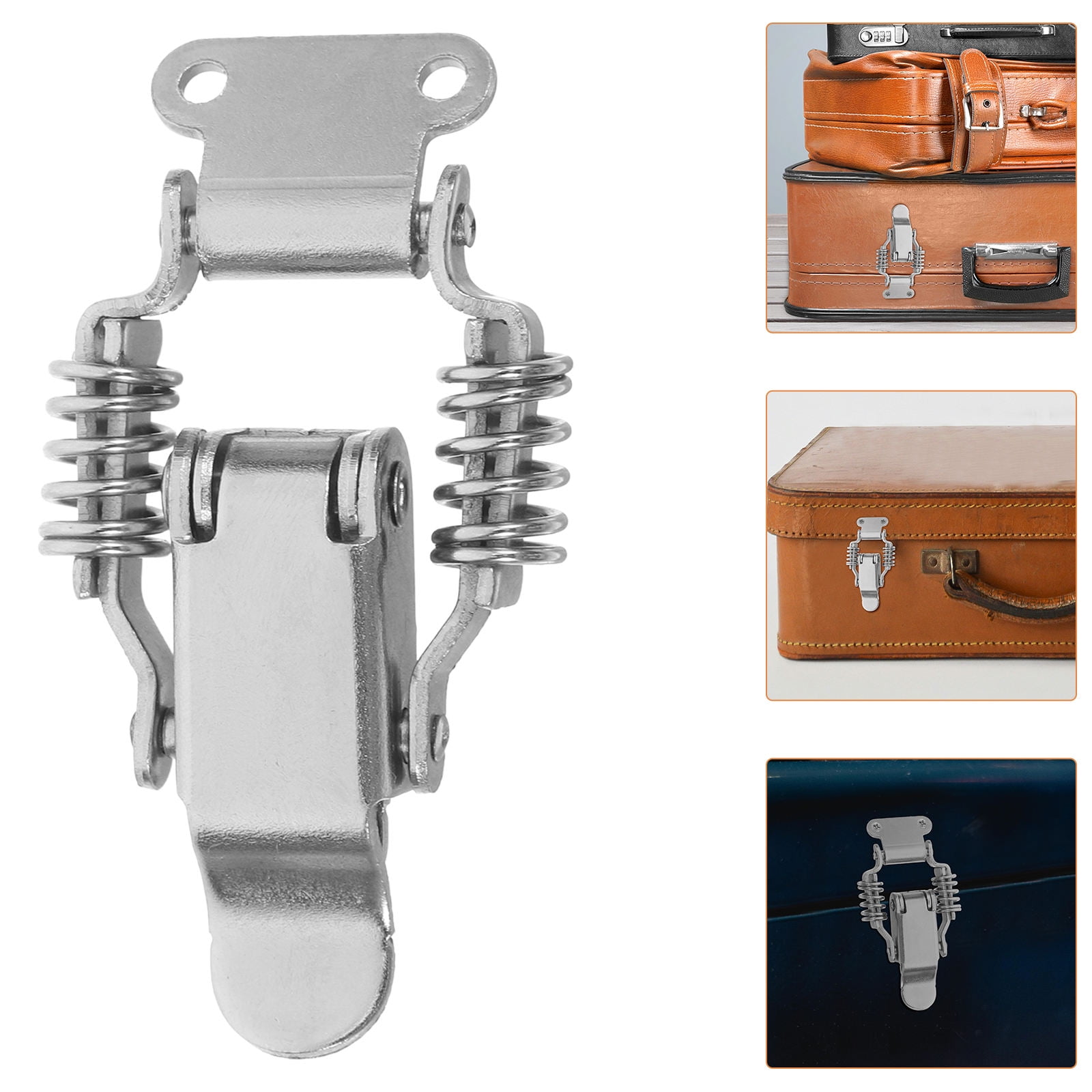 UPOUART 4Pcs Spring Loaded Latch Lock for Toolbox and Cabinet Heavy ...